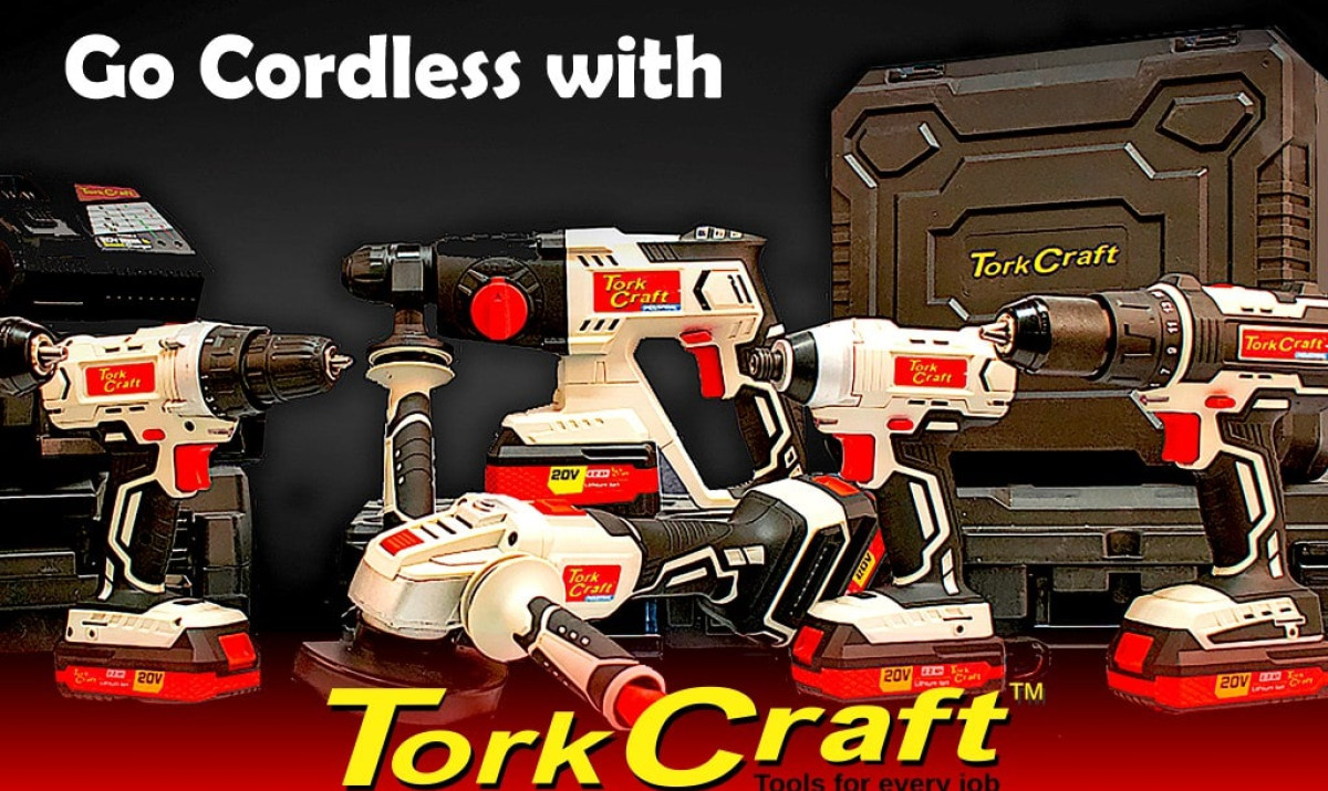 THE TORK CRAFT CORDLESS POWER TOOL ADVANTAGE
