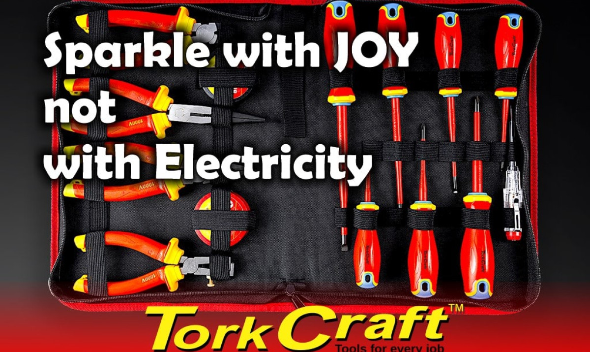TORK CRAFT TAKES SHOCK OUT OF ELECTRIC WORK