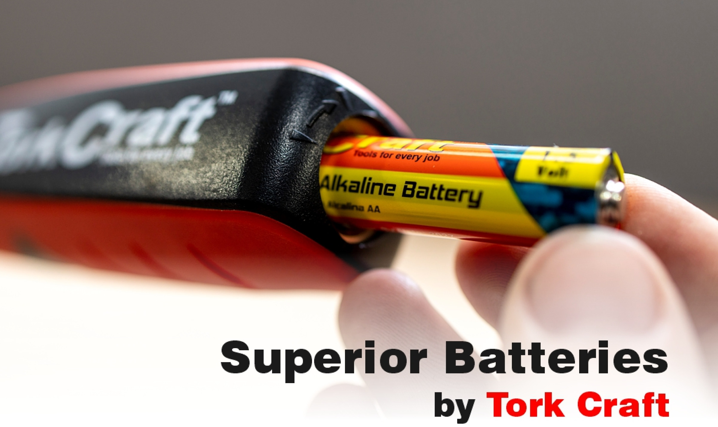 Tork Craft's high-quality AA and AAA batteries now offer even better value.