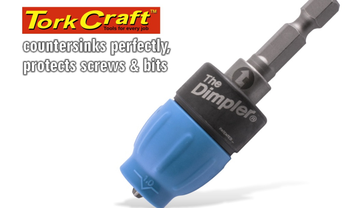 TORK CRAFT DIMPLER DRIVES SCREWS LIKE A PRO