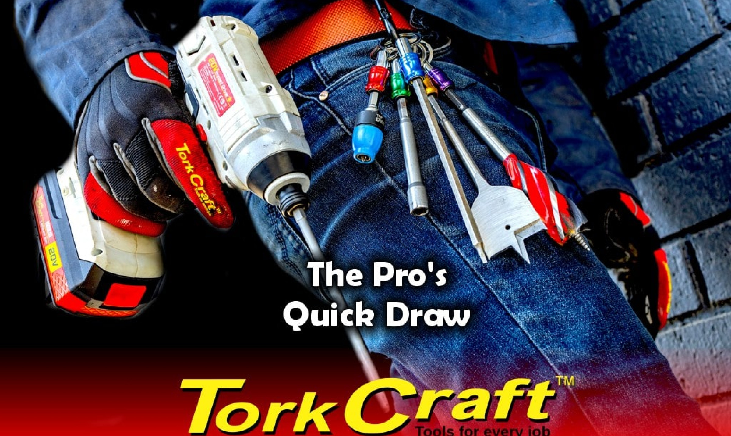 A TORK CRAFT BIT HOLDER TO JACK UP YOUR WORKDAY