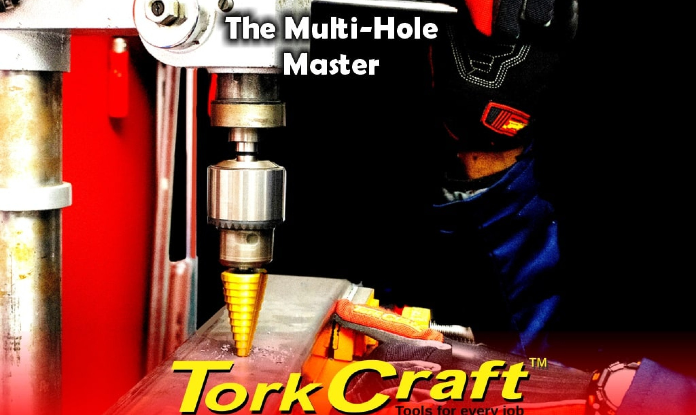 TORK CRAFT EXTENDS STEP DRILL BIT RANGE