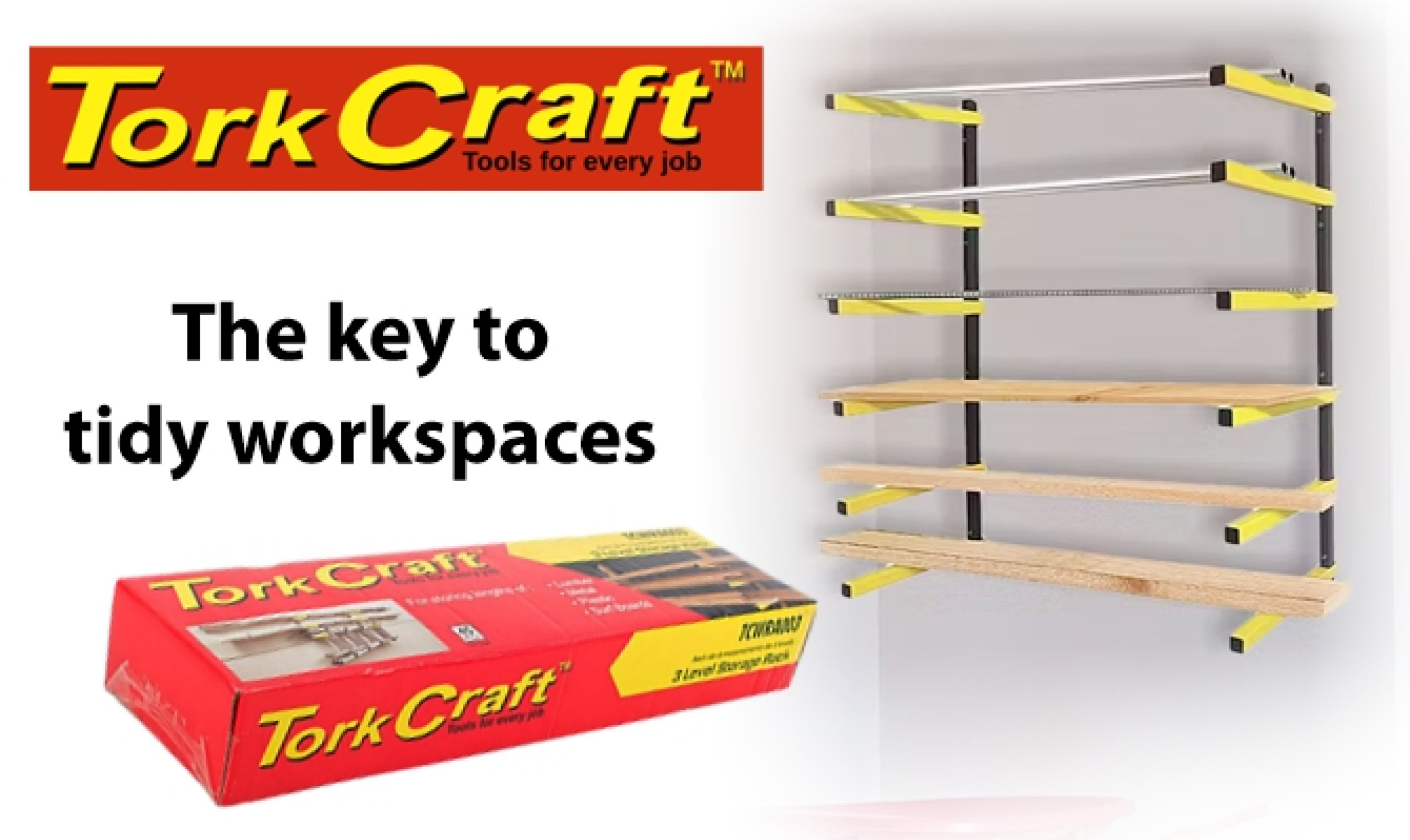 TORK CRAFT RACKS WILL TIDY YOUR WORKSPACE