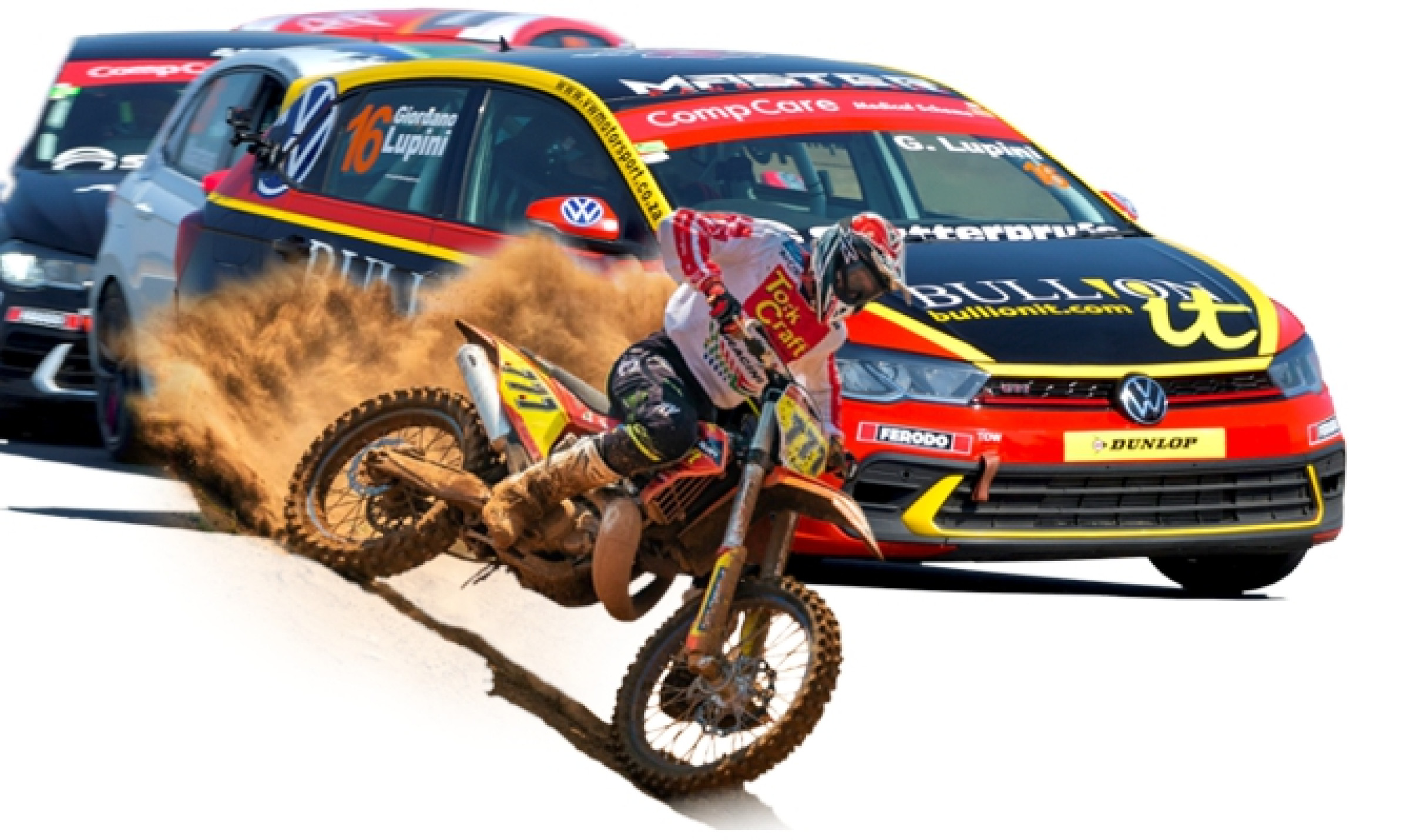 Chasing racing championships on two wheels and four