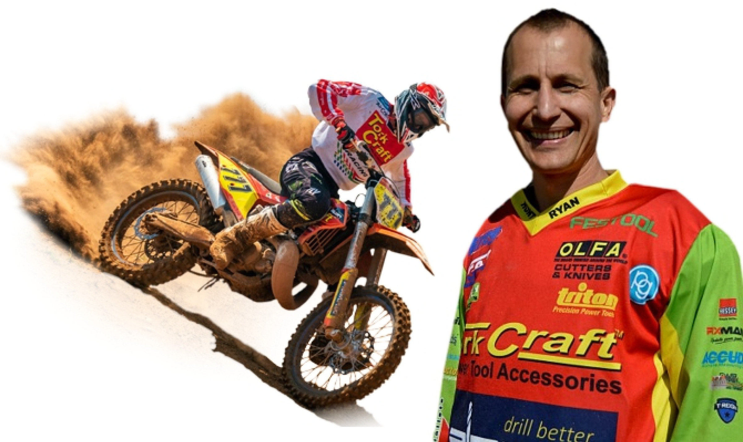 30 years later, Ryan is back on a Yamaha YZ 250 at Foxhill!