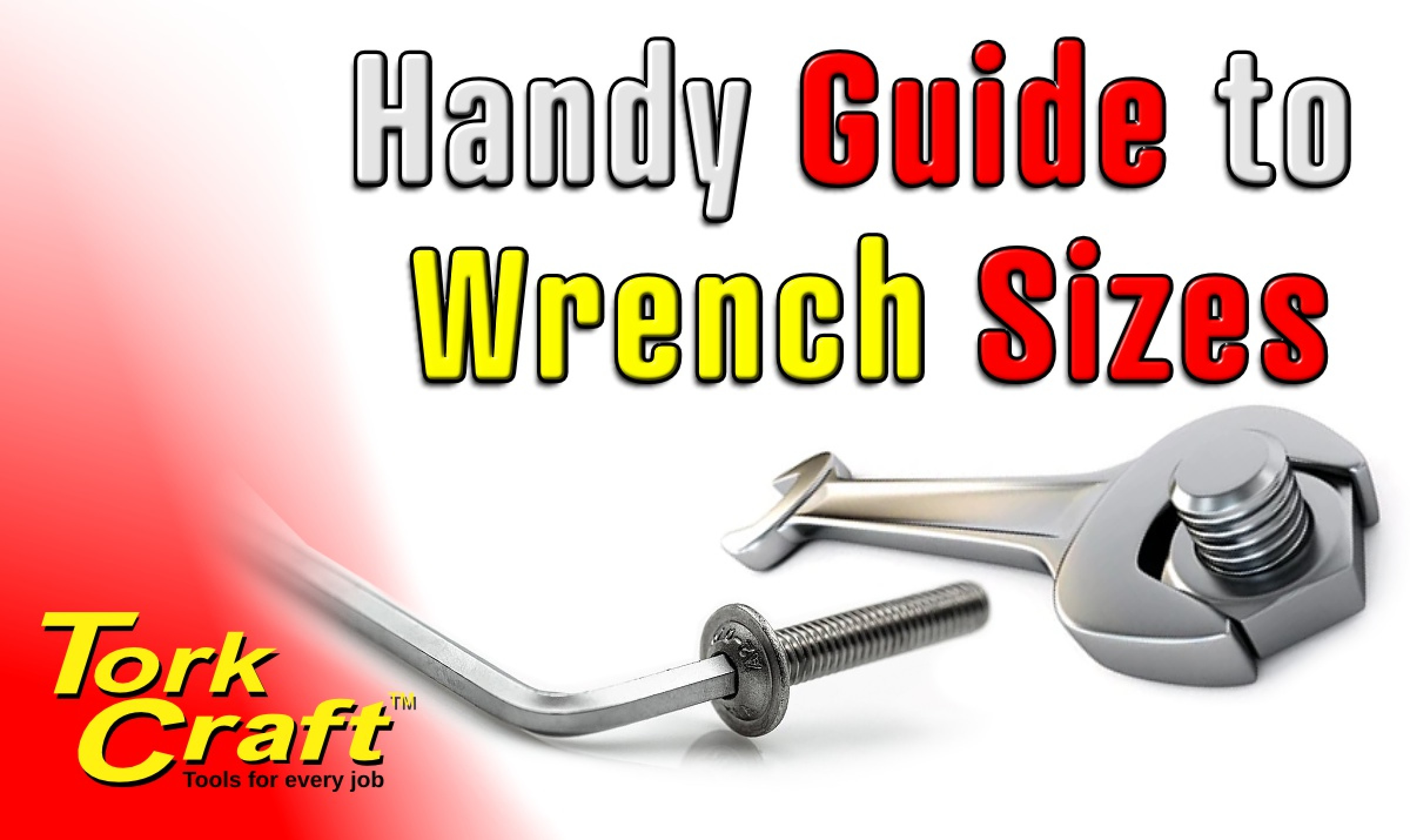 Know your Wrench and Allen Key Sizes