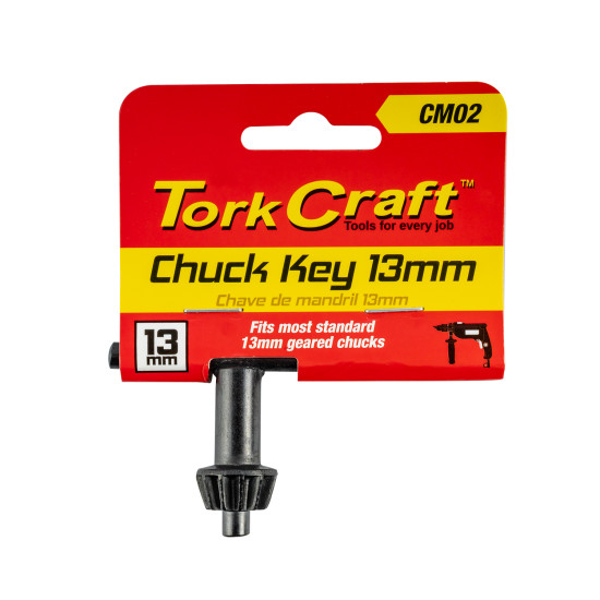CHUCK KEY FOR 13MM CHUCKS