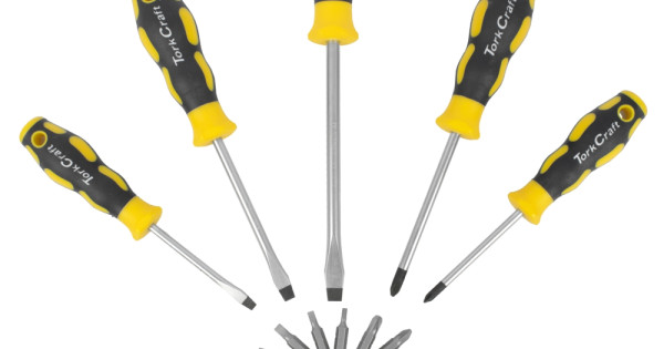 20PC SCREWDRIVER SET INCLUDES INSERT BITS