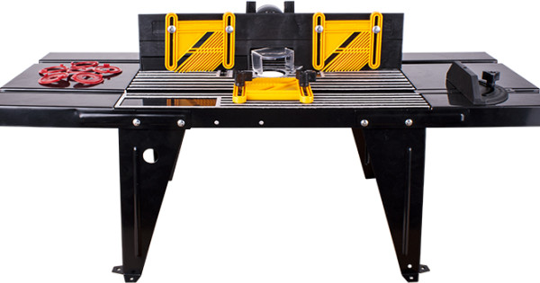 TORK CRAFT ROUTER TABLE WITH FENCE & FEATHER BOARD -16CM BASE ROUTERS