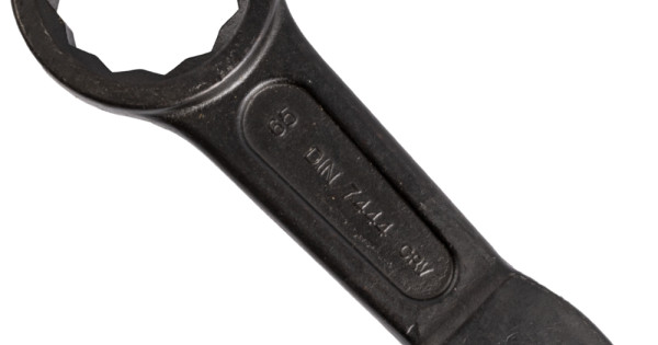 SLOGGING SPANNER 65MM RING END CRV